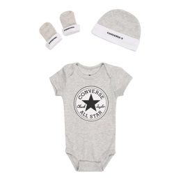 Converse Set 'CLASSIC' Gr&ouml;&szlig;e 56/68 hellgrau / schwarz / wei&szlig;