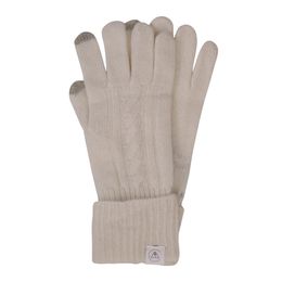 Cash-mere.ch Kaschmir Fingerhandschuhe Damen Gr&ouml;&szlig;e L/XL wei&szlig;