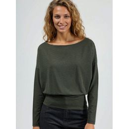 Busem Shirt Damen Gr&ouml;&szlig;e M gr&uuml;n / schwarz