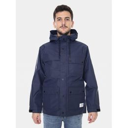 Vans Winter Jacket 'Drill Chore Coat Winter Hooded Jacket' male size S Blue