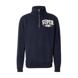 Superdry & Co Sweatshirt 'VINTAGE ATHLETIC' male size XXXL Cream / marine blue