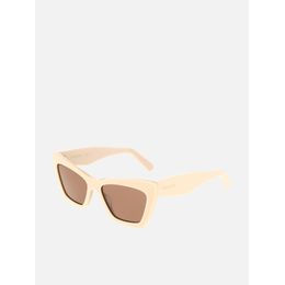 Ferragamo Sonnenbrille Damen Gr&ouml;&szlig;e 55 beige