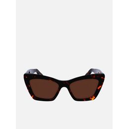 Ferragamo Sonnenbrille Damen Gr&ouml;&szlig;e 55 braun