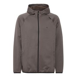 North Bend Fleecejacke 'Bartos' Herren Gr&ouml;&szlig;e XL silbergrau