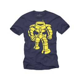 Makaya Shirt 'Robo' Herren Gr&ouml;&szlig;e M dunkelblau