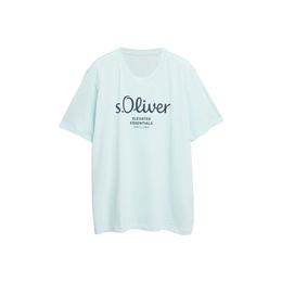 s.Oliver Men Big Sizes T-Shirt Herren Gr&ouml;&szlig;e XXXL nachtblau / hellblau