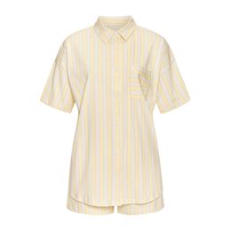 Vivance By Lascana Shorty Damen Gr&ouml;&szlig;e L beige / gelb Sommerkleid