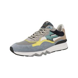 Floris van Bommel Sneakers 'De Zager 02.63' male size 44 Beige / Opal / Yellow / Grey