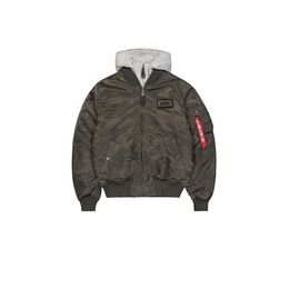Alpha Industries &Uuml;bergangsjacke 'MA-1 D-Tec' Herren Gr&ouml;&szlig;e XL grau Sommerjacke
