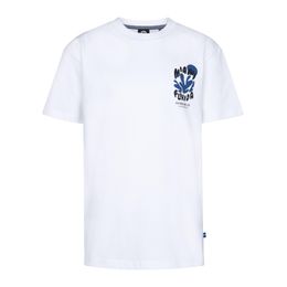 PETROL INDUSTRIES T-Shirt Jungen Gr&ouml;&szlig;e 128 enzian / schwarz / wei&szlig;