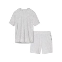 Schiesser Pyjama 'Cotton' Damen Gr&ouml;&szlig;e XS grau Sommerkleid