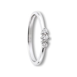 ONE ELEMENT Ring female size 50 Silver / Transparent