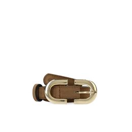 Manfield G&uuml;rtel Damen Gr&ouml;&szlig;e 95 braun / gold
