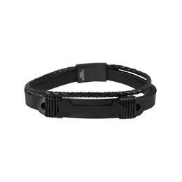 Akzent Armband 'Nin' Herren Gr&ouml;&szlig;e 20 cm schwarz