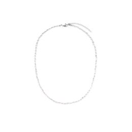 Heideman Kette 'Marta' Damen Gr&ouml;&szlig;e 45 silber / perlwei&szlig;
