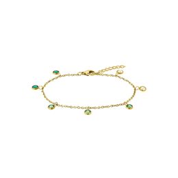 Amor Armband Damen Gr&ouml;&szlig;e One Size gold / gr&uuml;n