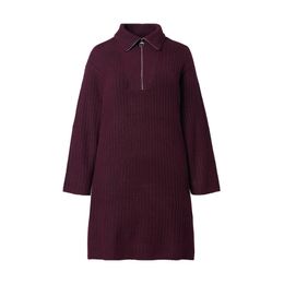 Ulla Popken Kleid Damen Gr&ouml;&szlig;e L/XL weinrot
