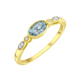 Firetti Ring Damen Gr&ouml;&szlig;e 56/57 gold / transparent
