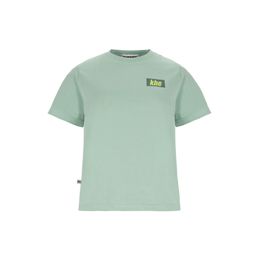 kleiderhelden Shirt 'kheTee W "Letterbox", regular fit, T-Shirt made from regenerative cotton' Damen Gr&ouml;&szlig;e S mint