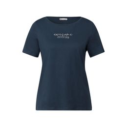 Street One T-Shirt Damen Gr&ouml;&szlig;e M dunkelblau / grau