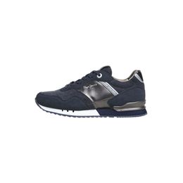 Pepe Jeans Sneaker Damen Gr&ouml;&szlig;e 40 blau / silbergrau Sommerschuhe