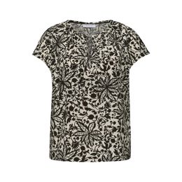Street One Studio Bluse Damen Gr&ouml;&szlig;e XL beige / schwarz