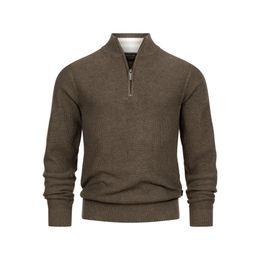 INDICODE Jeans Pullover ' Bull ' Herren Gr&ouml;&szlig;e L grau