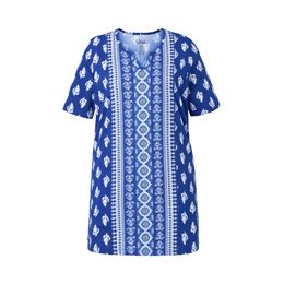 Ulla Popken Shirt female size XXXL/4XL Royal blue