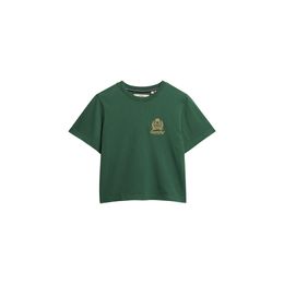 Superdry & Co Shirt 'Country Club' female size XXL Beige / Dark green