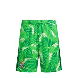 adidas Performance Short Torwart 26-27 Jungen Gr&ouml;&szlig;e 152 gr&uuml;n / wei&szlig;