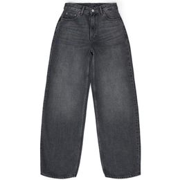 Dr. Denim Jeans 'Donna High Relaxed' Damen Gr&ouml;&szlig;e 32 graumeliert