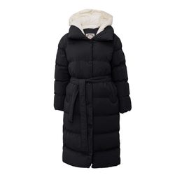 Cipo & Baxx Cipo & Baxx Wintermantel 'WM145', Kapuze- gef&uuml;ttert, abnehmbar Damen Gr&ouml;&szlig;e XL schwarz
