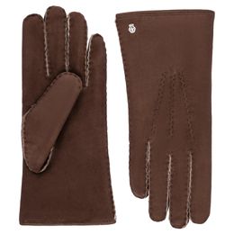 Roeckl Lederhandschuhe 'ASPEN' Damen Gr&ouml;&szlig;e M braun / kastanienbraun / dunkelbraun