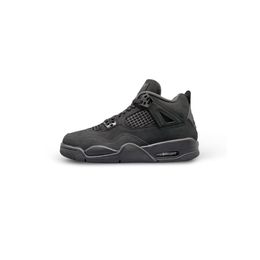 Nike Sneaker low 'Nike Air Jordan 4 Black Cat' Herren Gr&ouml;&szlig;e 47 schwarz