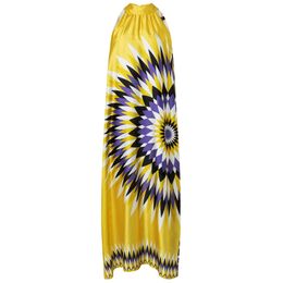 ana alcazar Kleid 'Zedala' Damen Gr&ouml;&szlig;e 34 gelb / lila / schwarz / wei&szlig; Sommerkleid