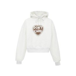 HOMEBASE Sweatshirt Damen Gr&ouml;&szlig;e XS/S braun / wei&szlig;meliert