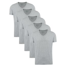 Yazubi T-Shirt 'Mythic V' Herren Gr&ouml;&szlig;e 4XL graumeliert