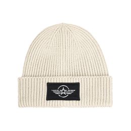 Neverless M&uuml;tze 'Airforce Wings' Herren Gr&ouml;&szlig;e 54/64 beige