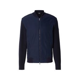 BOSS Knit Cardigan 'C-Ubaio' male size XXL marine blue