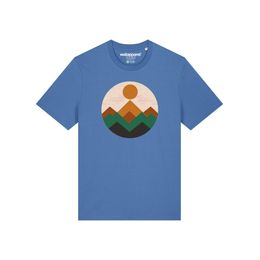 Watapparel Shirt 'Geometric Landscape 2' Herren Gr&ouml;&szlig;e XXL bunt