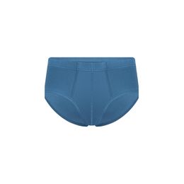 Albero Natur Slip 'Bio-Baumwoll Herrenslip mit Komfortbund' Herren Gr&ouml;&szlig;e S blue denim