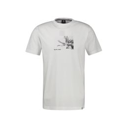 Lerros Baumwoll T-Shirt mit Motiv-Print und bequemem Rundkragen Herren Gr&ouml;&szlig;e L grau / mischfarben