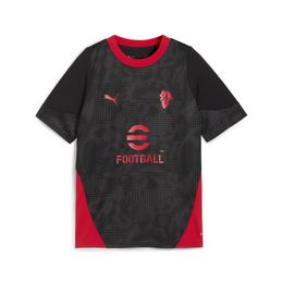 Puma Funktionsshirt 'AC Milan' Jungen Gr&ouml;&szlig;e 152 dunkelgrau / rot / schwarz