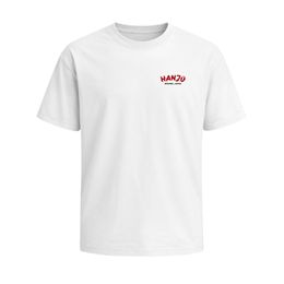 Neverless Shirt 'call Hanzo' Herren Gr&ouml;&szlig;e 4XL wei&szlig;