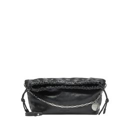 Liebeskind Berlin Beuteltasche 'Lya II' Damen Gr&ouml;&szlig;e 1 schwarz / silber
