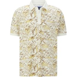 Babista Poloshirt 'Ciril' Herren Gr&ouml;&szlig;e S beige / dunkelbeige / gelb