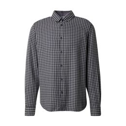 s.Oliver Button Up Shirt male size M Grey / Off white