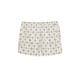 s.Oliver Men Big Sizes Badeshorts Herren Gr&ouml;&szlig;e 4XL dunkelbraun / wei&szlig;