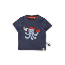 Sigikid Shirt 'T-Shirt Ahoi Little Pirate' Jungen Gr&ouml;&szlig;e 92 dunkelblau