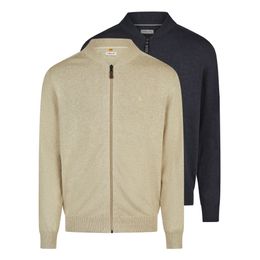 Redmond Strickjacke 'Basic' Herren Gr&ouml;&szlig;e XXXL beigemeliert